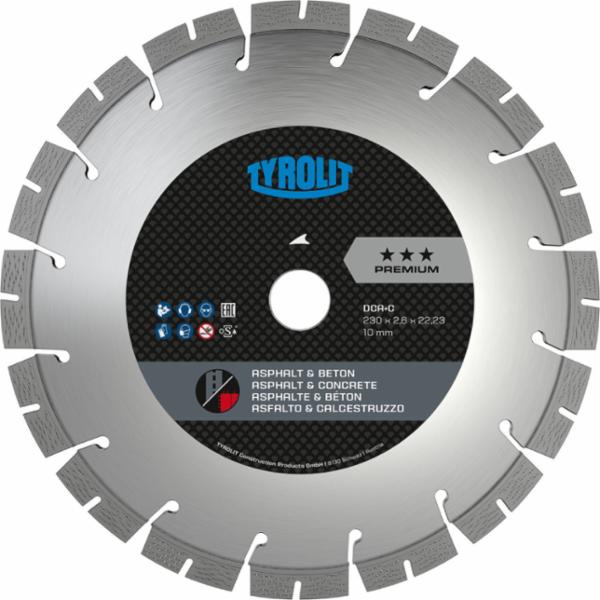 TYROLIT 34470453 Premium diamond wheel for asphalt and concrete C73W ...