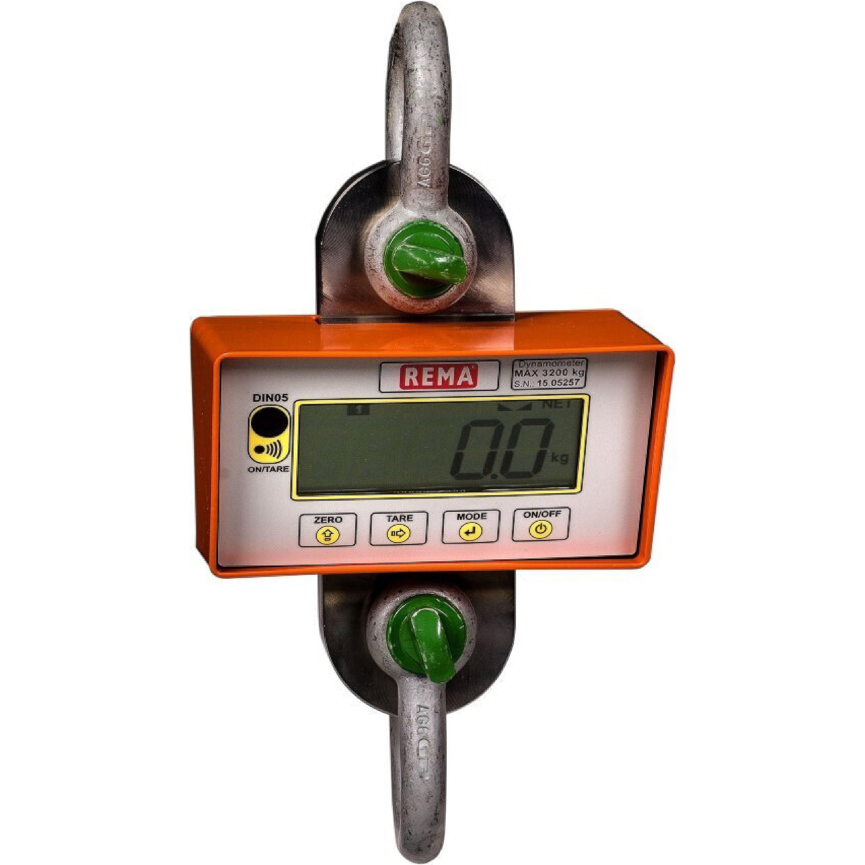REMA DSD05T-3.2T dynamometer with tare remote control 3.2 tonnes ...
