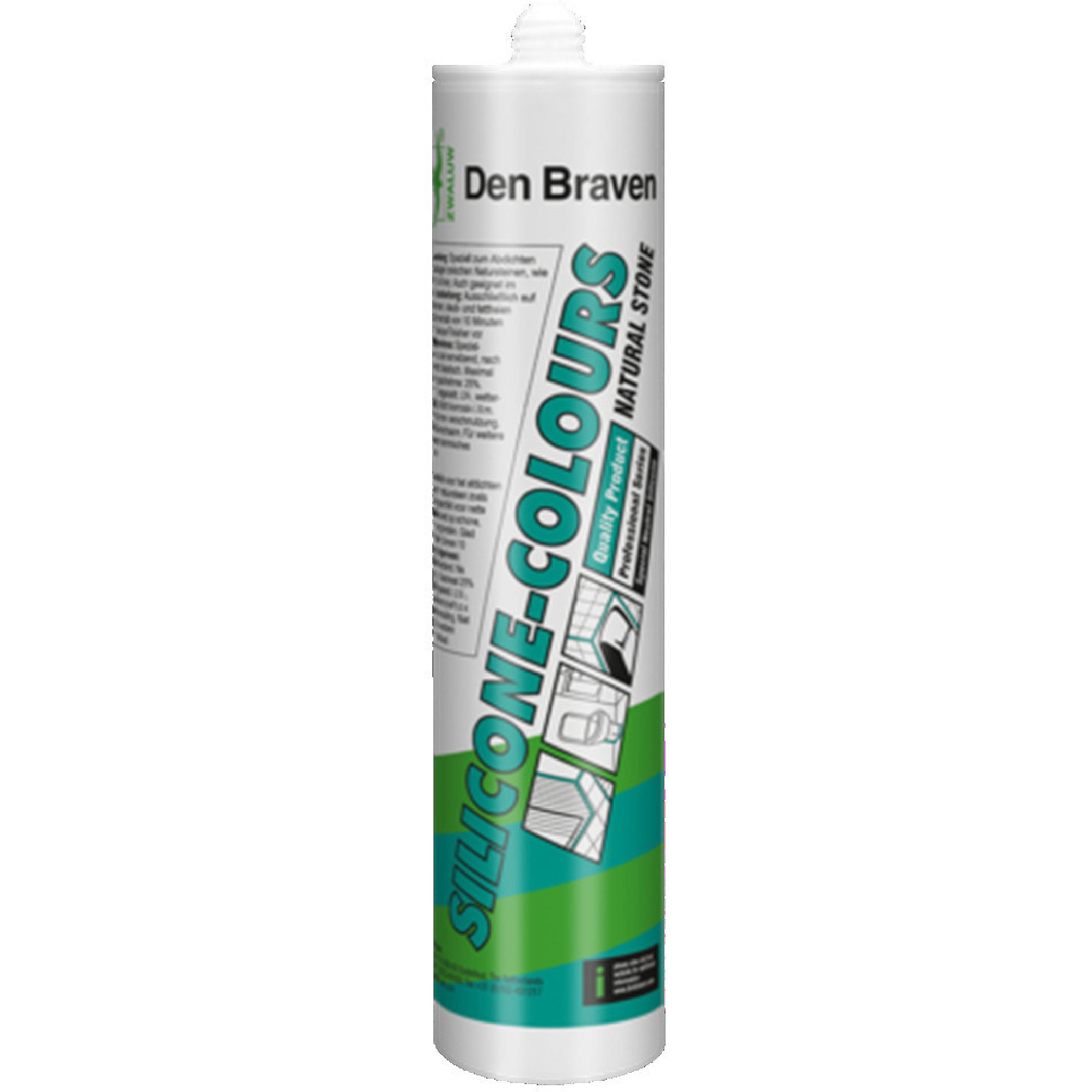 ZWALUW DEN BRAVEN Silicone-Colours silicone sealant anthracite (310 ml ...