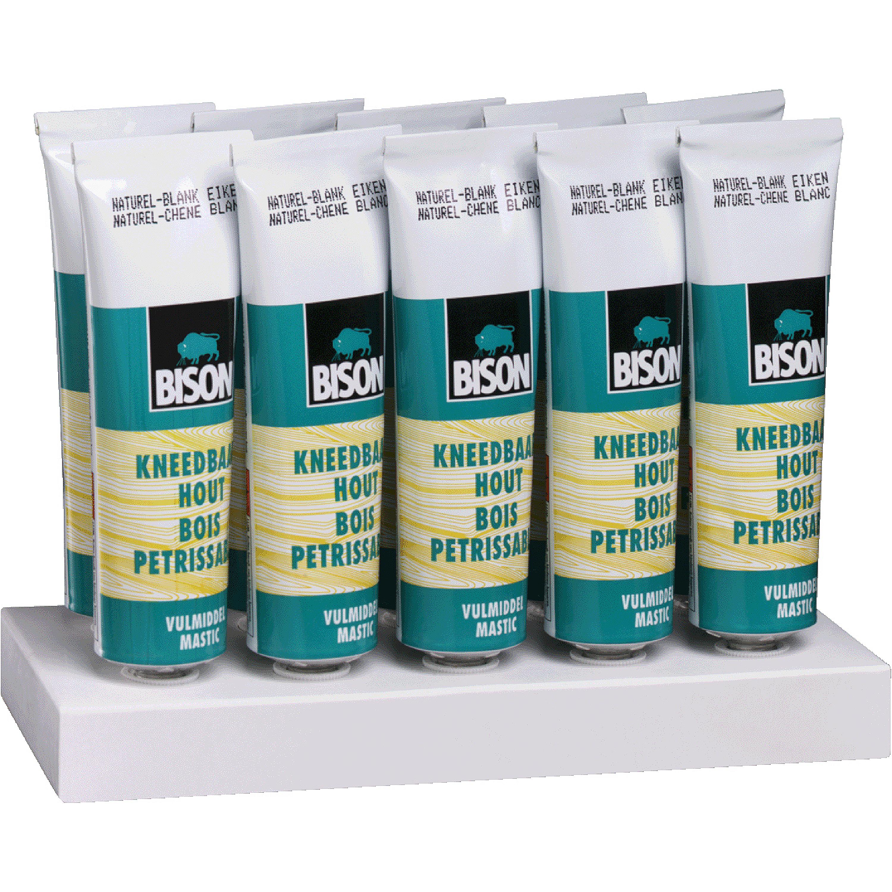 BISON 1492648 kneadable wood filler meranti (50 ml tube) | Klium