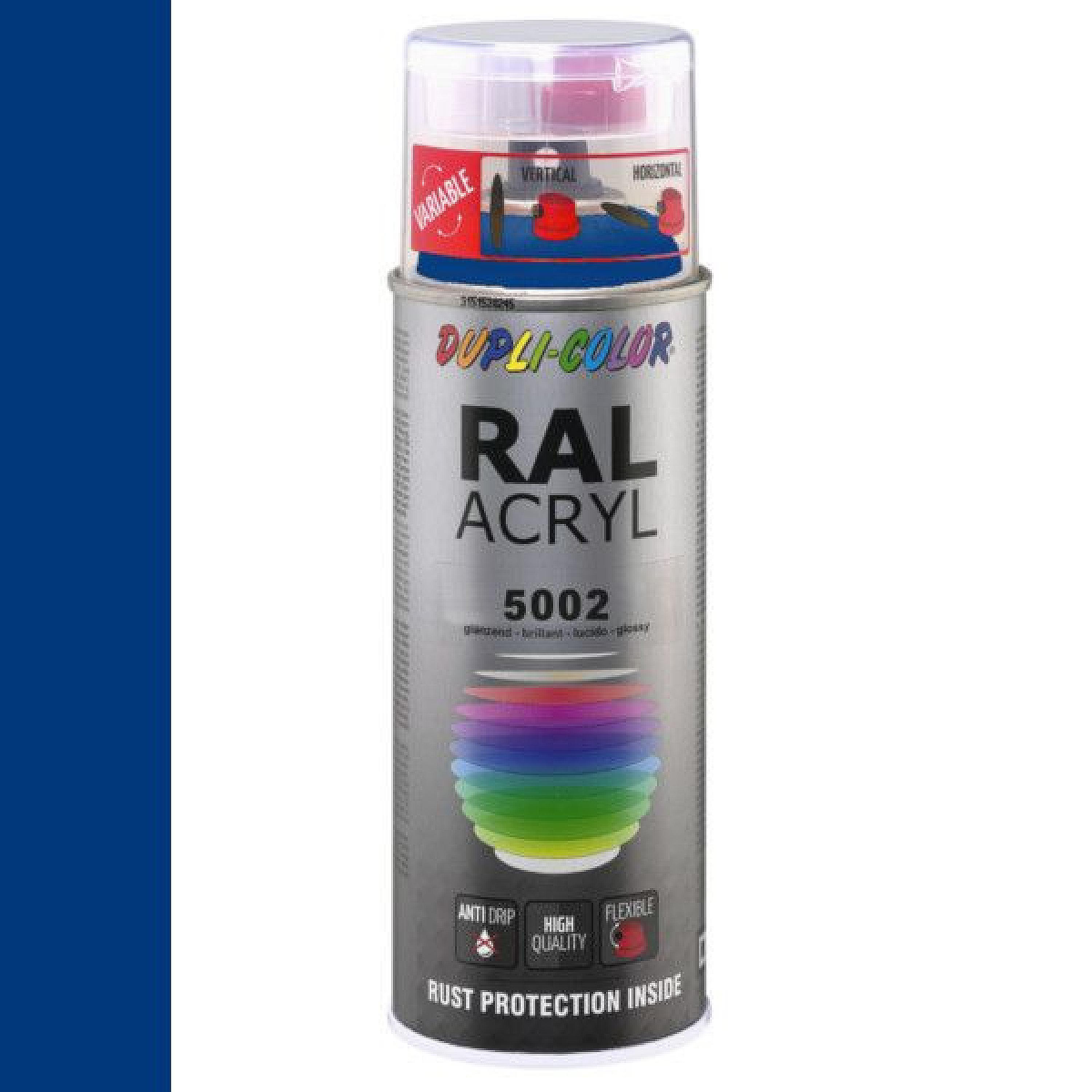 MOTIP 366116 spray paint dupli-colour RAL 5002 ultramarine blue high ...