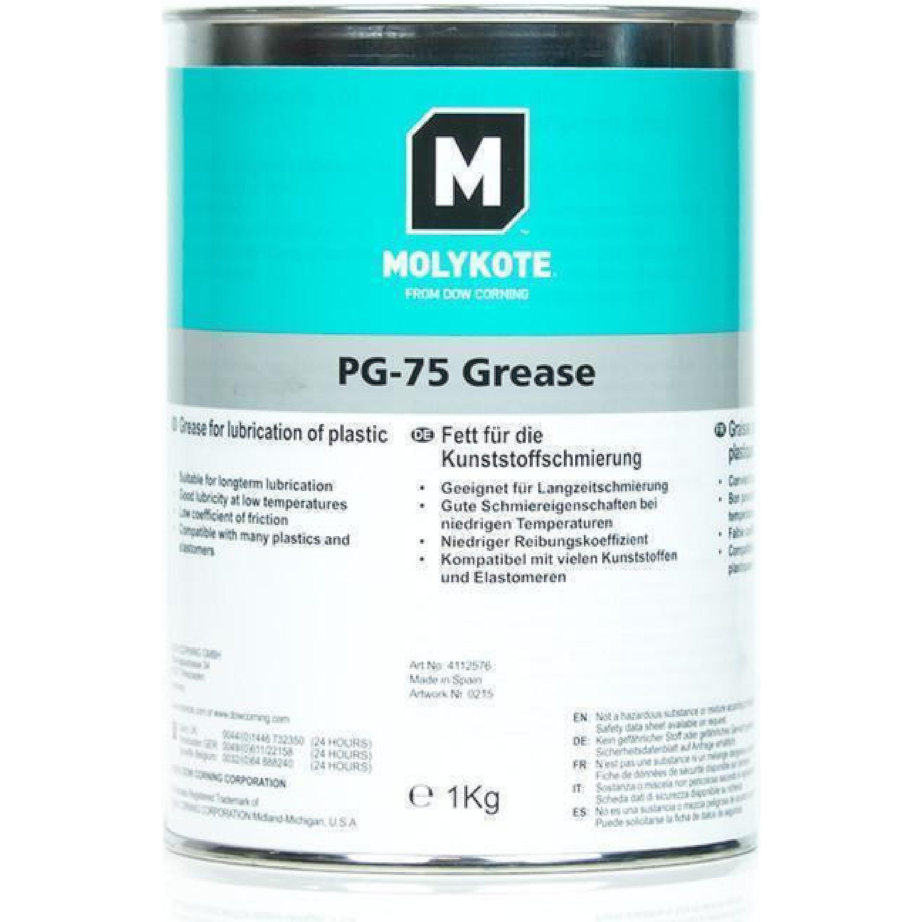 MOLYKOTE PG 75 plastislip semi-synthetic grease (1 kg) - 0070040_BL1K | Klium